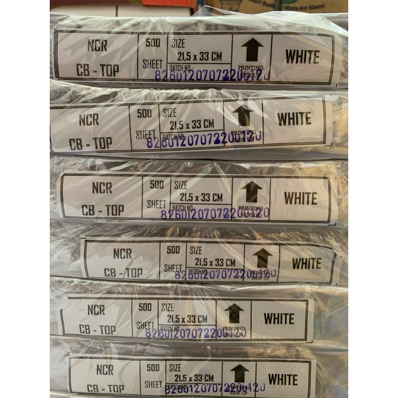 Jual Kertas NCR ukuran FOLIO/F4 (Merek PAPERCOAT) *harga per 1 rim ...