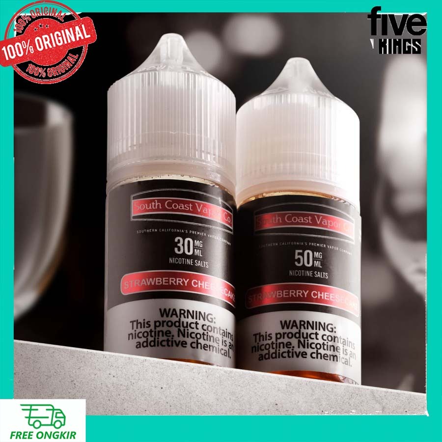 Jual LIQUID SOUTHCOAST STRAWBERRY CHEESECAKE SALT NIC 30ML USA ...