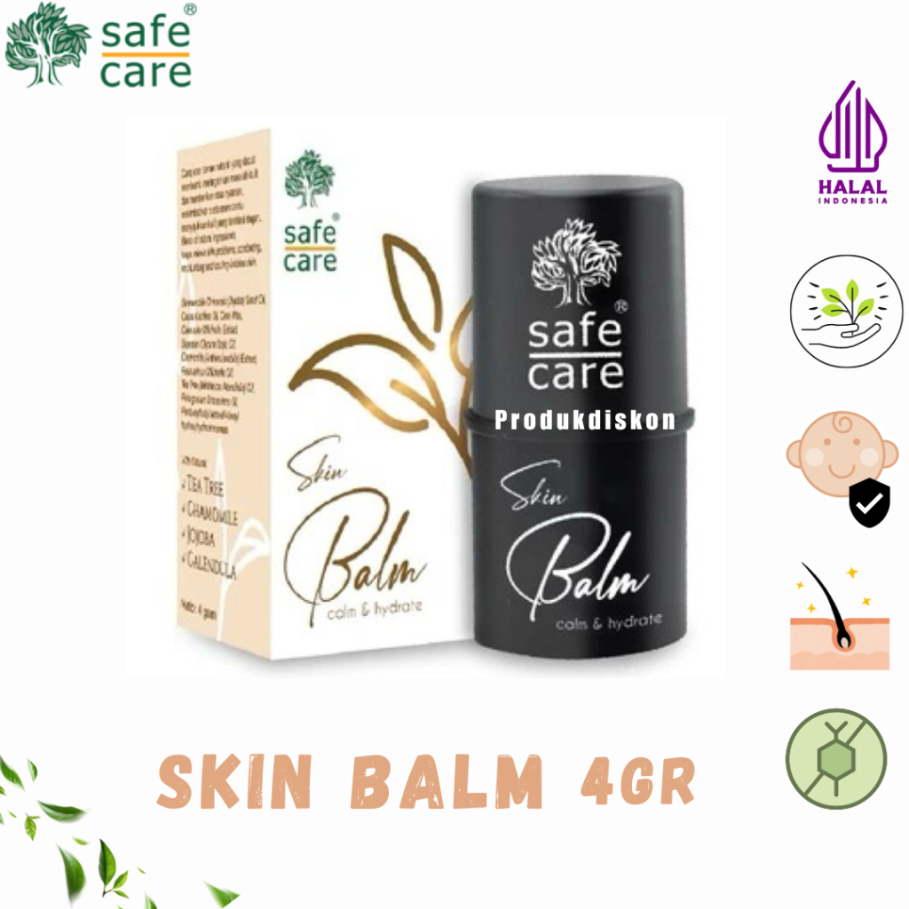 Jual SAFECARE Skin Care Balm 4 Gr (Suitable for eksim eczema ruam popok ...