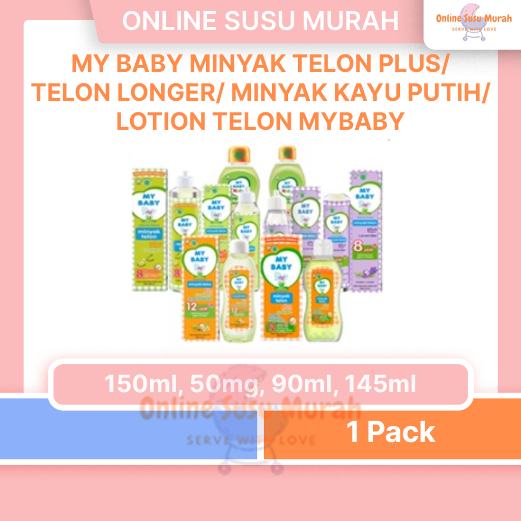 Jual MY BABY MINYAK TELON PLUS/TELON LONGER/MINYAK KAYU PUTIH/LOTION ...