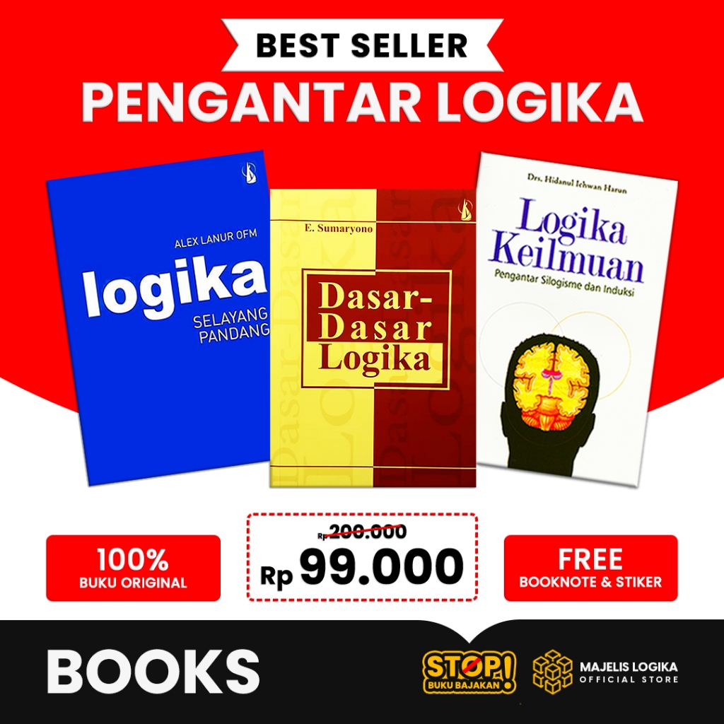 Jual Paket Buku Pengantar Logika Lengkap Original | Shopee Indonesia