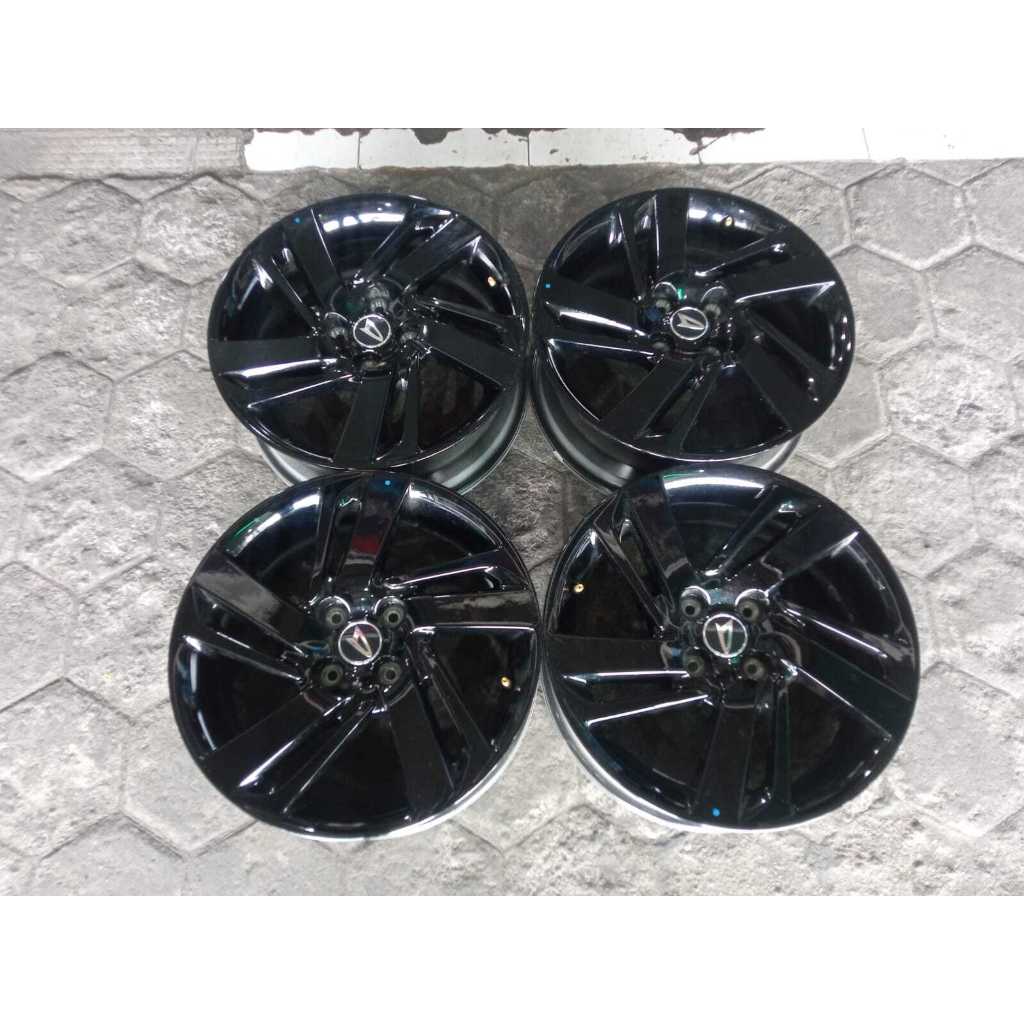 Jual VELG OEM BEKAS STD ROCKY RING 16 LEBAR 6 LUBANG BAUT 4X100 BLACK BUAT MOBIL VIOS ETIOS ...