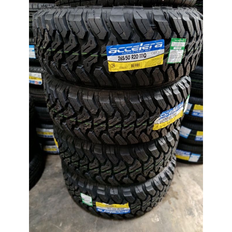 Jual Ban mobil ragi kasar ukuran 265 50 r20 Accelera mt produksi ...