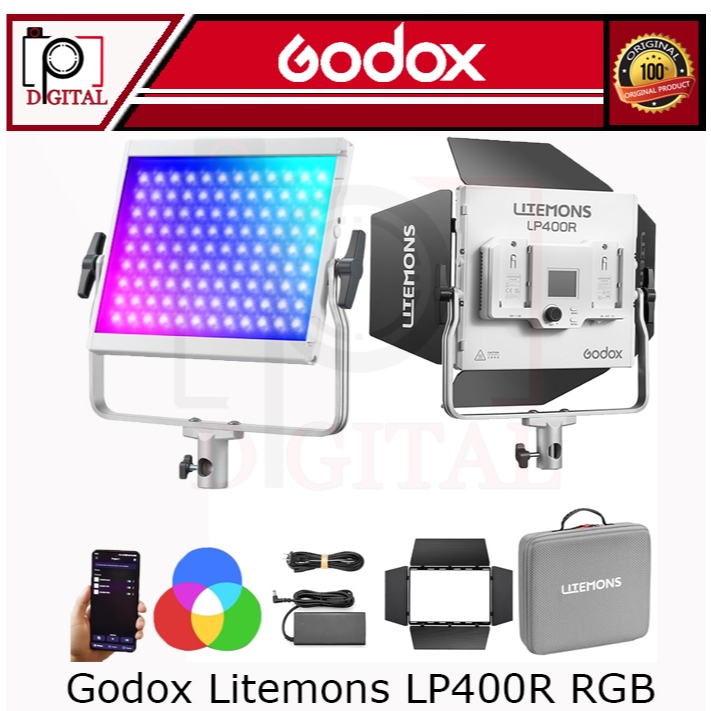 Jual Godox Litemons LP400R RGB LED Light Panel LP 400R LP400R | Shopee ...