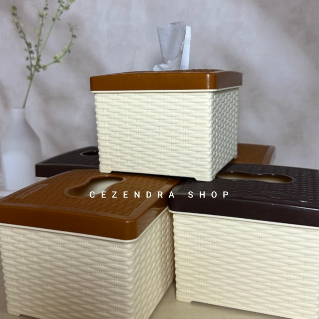 Jual TEMPAT TISSUE NAVI SMALL / TEMPAT TISU SEGI KECIL COKLAT | Shopee ...