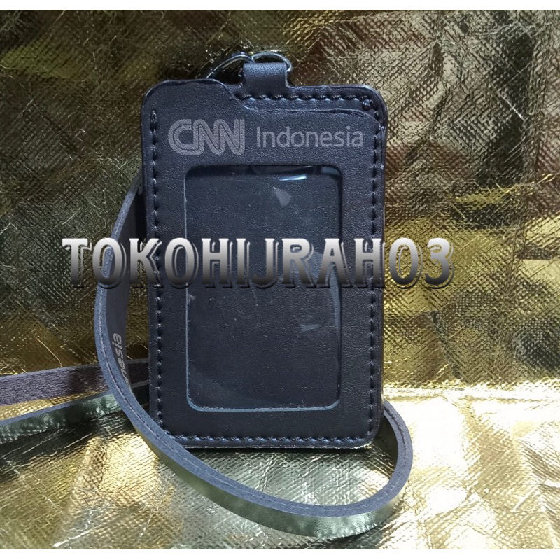Jual ID CARD CNN INDONESIA NAMETAG CNN INDONESIA LANYARD CNN INDONESIA ...