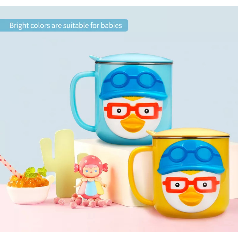 Jual Mug/gelas Minum Anak motif pororo cangkir Anak | Shopee Indonesia