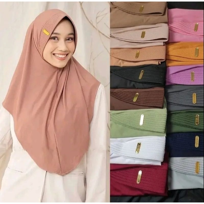 Jual PAKET 100RB ISI 10 HIJAB BERGO HAMIDAH L LABEL BESI FANZA HIJAB TERMURAH | Shopee Indonesia