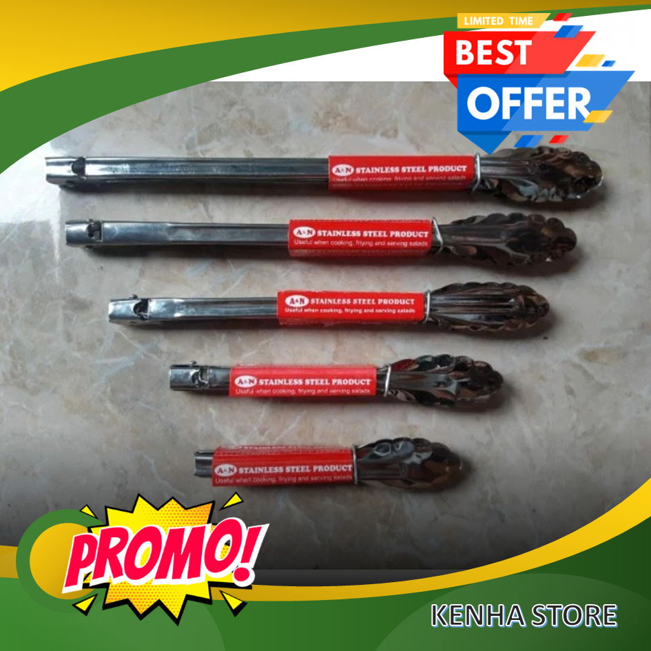 Jual CAPITAN MAKANAN AN 16 INC / PENJEPIT MAKANAN / PENJEPIT GORENGAN ...