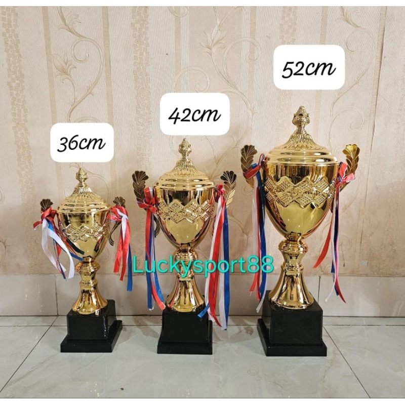 Jual trophy Piala 7728 METAL IMPOR 1 SET Isi 3 buah | Shopee Indonesia