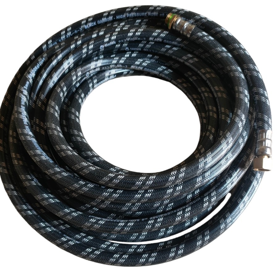 Jual Selang Steam Sanchin Tekanan Tinggi Black Carbon 25 Meter Dan 20 ...