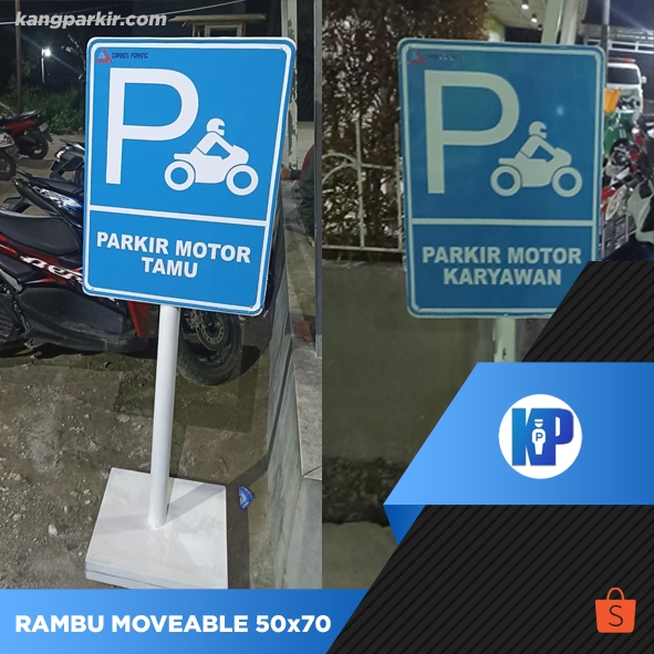 Jual Rambu Moveable Ukuran Plat 50x70cm | Shopee Indonesia