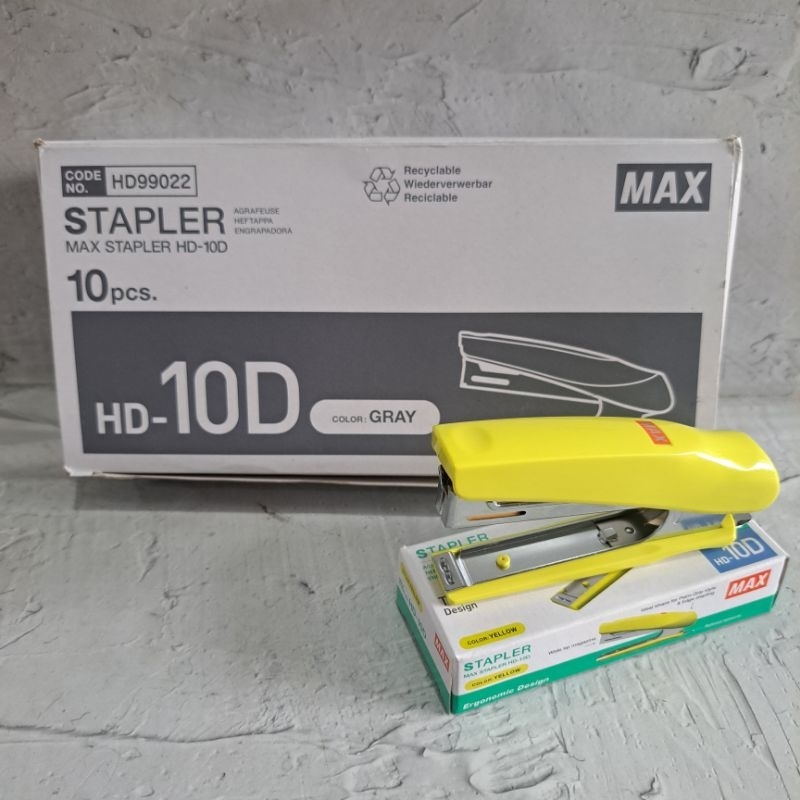 Jual (10 Pcs) Stapler Max HD-10D | Shopee Indonesia
