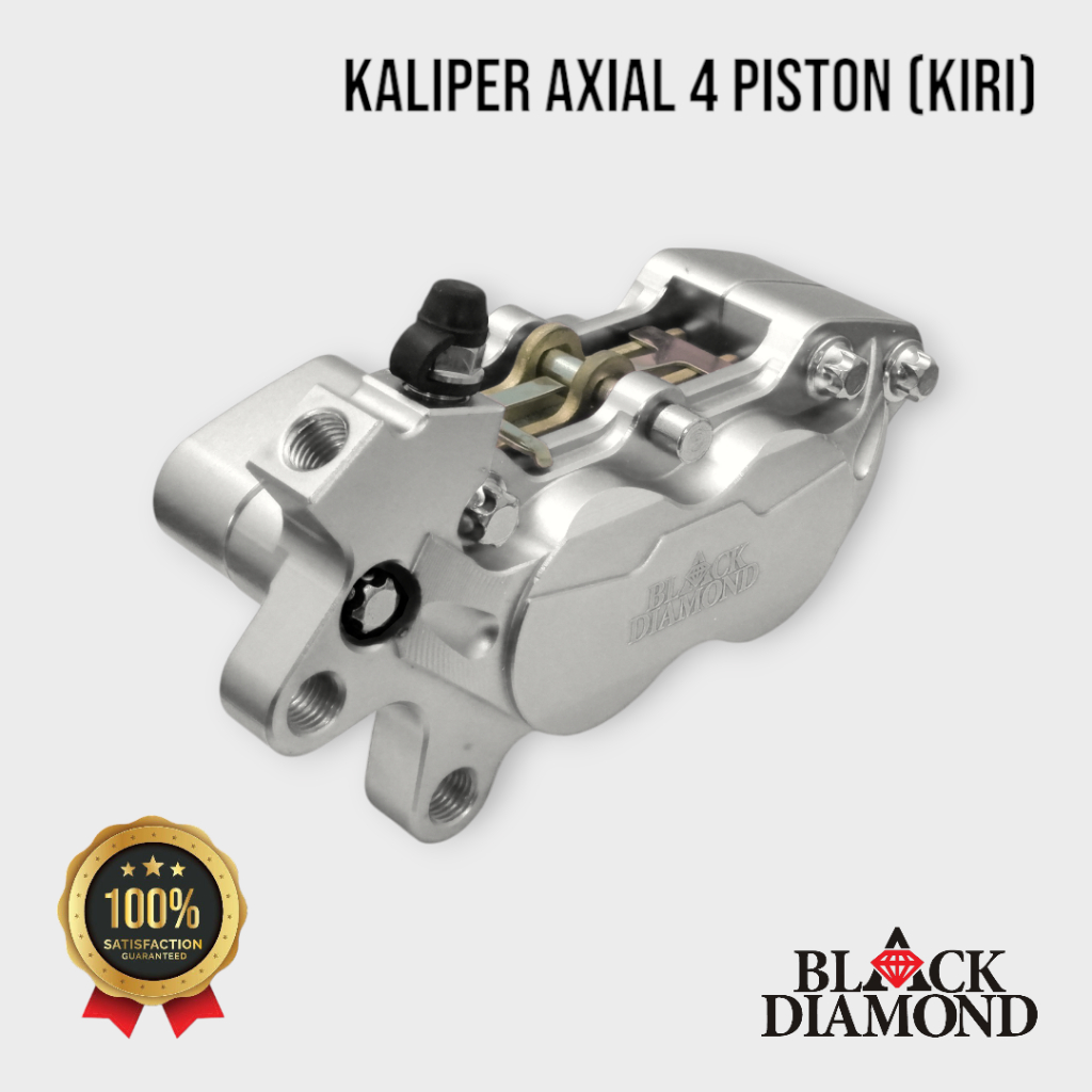 Jual Black Diamond - Kaliper Rem Cakram Axial 4 Piston Kiri Big Pot Universal | Shopee Indonesia