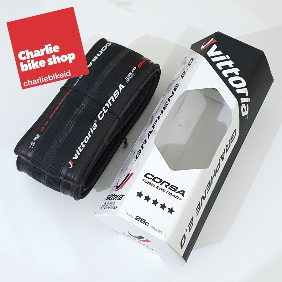 Jual Ban Luar Vittoria Corsa Graphene 2.0 G2.0 TLR Tubeless Ready | Shopee Indonesia