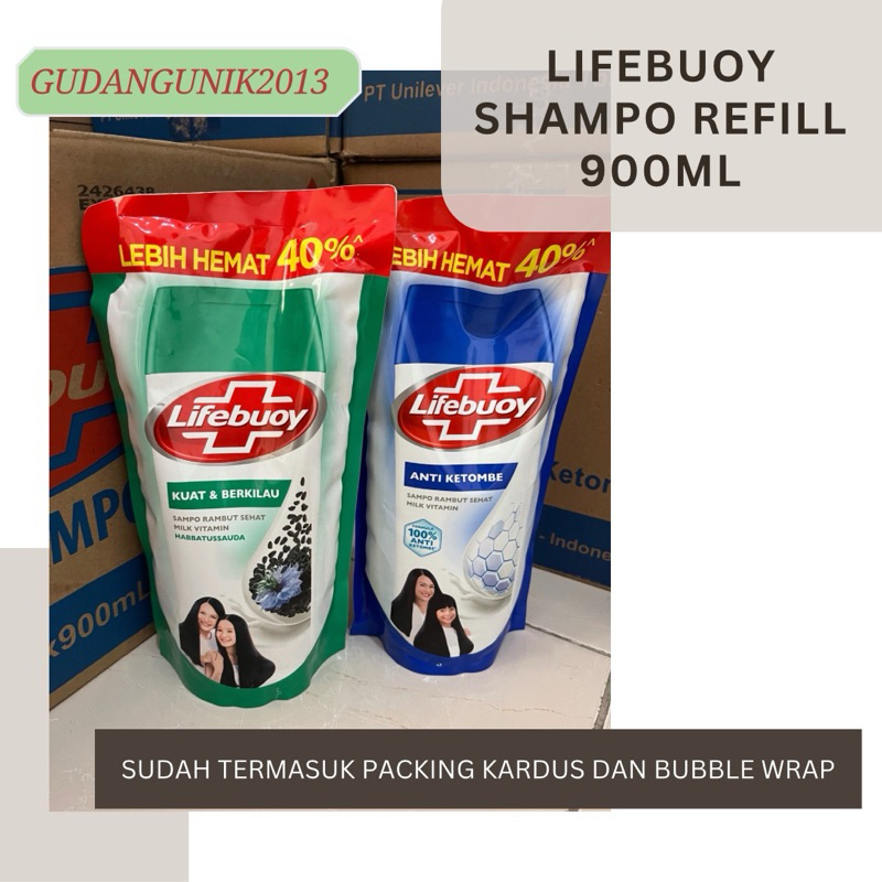 Jual (New) Lifebuoy shampo refill 900ml exp 2027 | Shopee Indonesia