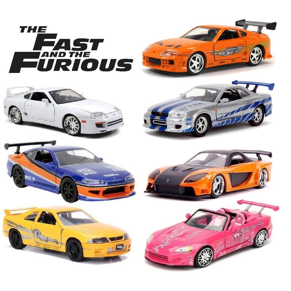 Jual JADA Diecast fast and furious car collection scala 1:32 FF Series ...