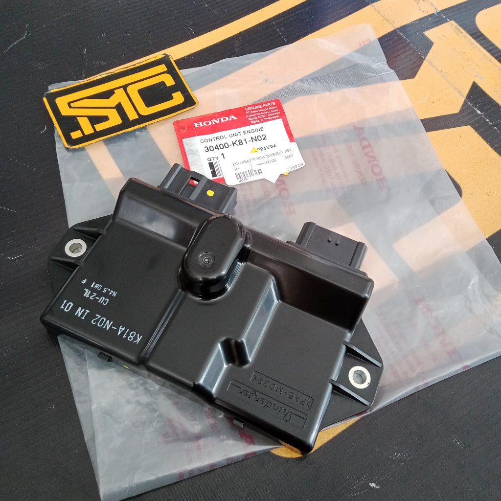 Jual Ecu Ecm Honda Control Unit Engine Honda Beat Fi New 2016-2017 Original AHM Kode Part 30400 ...