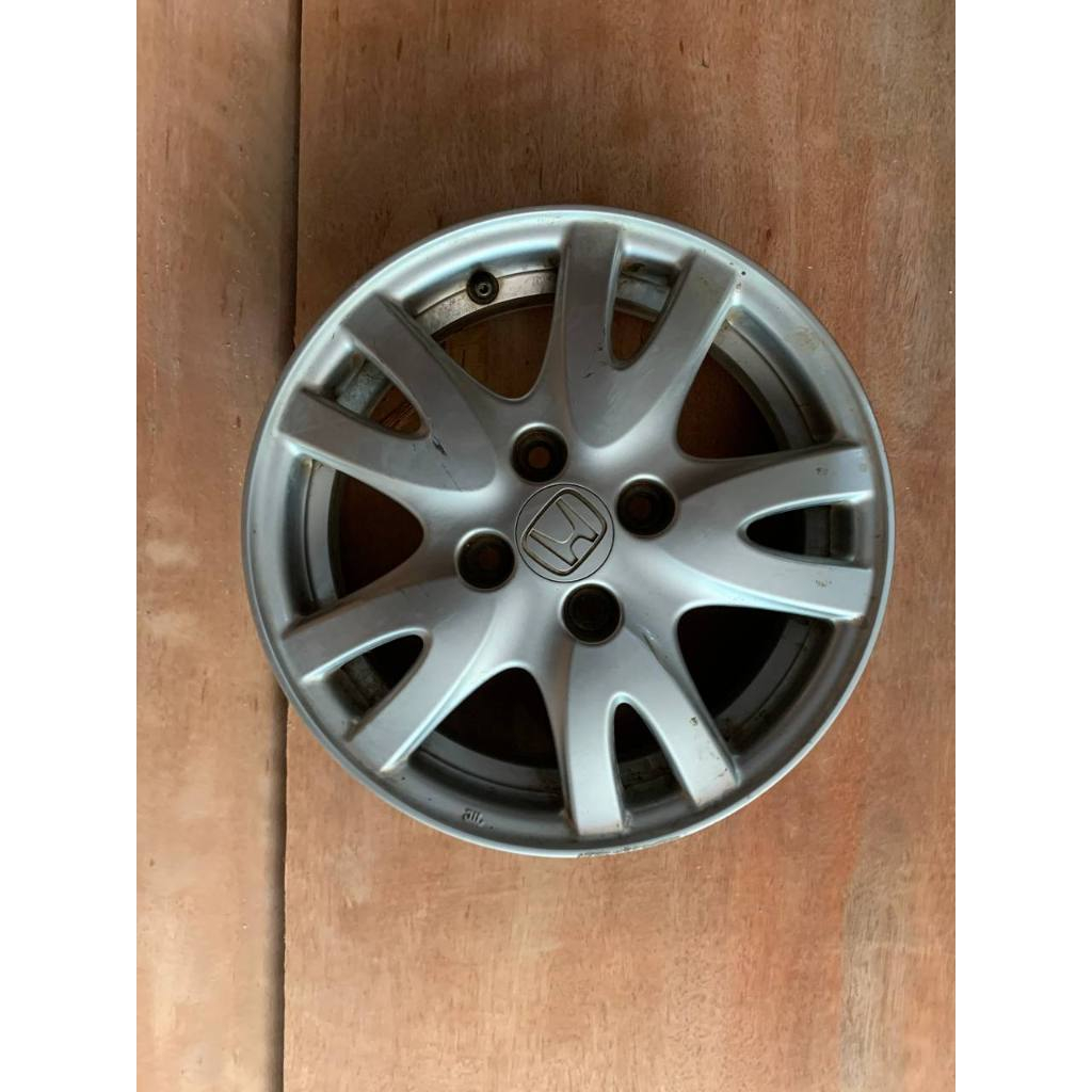 Jual Velg Bekas OEM Honda Brio R14 4x100 Original Silver | Shopee Indonesia