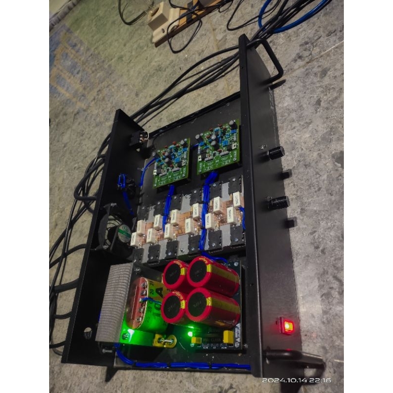 Jual POWER RAKITAN 10A CT45 2 Channel / STREO BOX BESAR | Shopee Indonesia