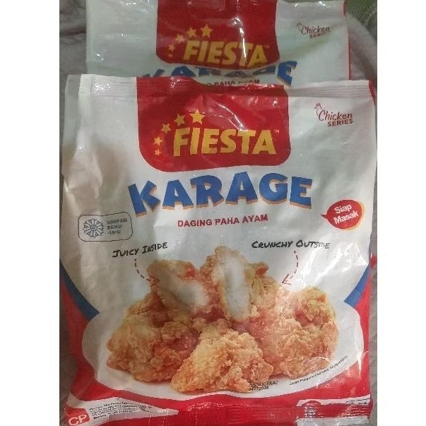 Jual FIESTA Chicken Karage 400gr | Daging Paha Ayam Frozen Food ...