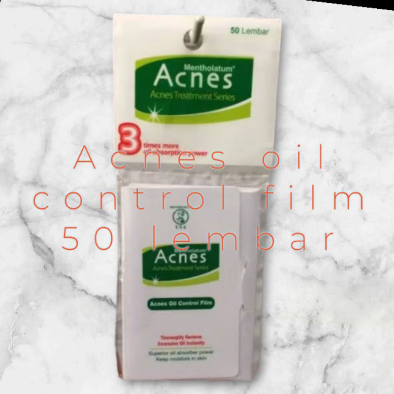 Jual Acnes oil control film 50 lembar | Shopee Indonesia