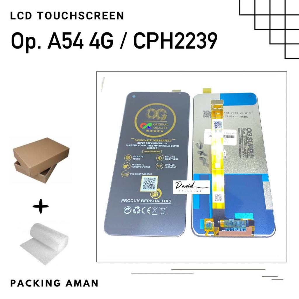 Jual LCD TOUCSCREEN OPPO A54 4G - A54 5G / A74 5G / A93 5G - CPH22339 FULLSET | Shopee Indonesia