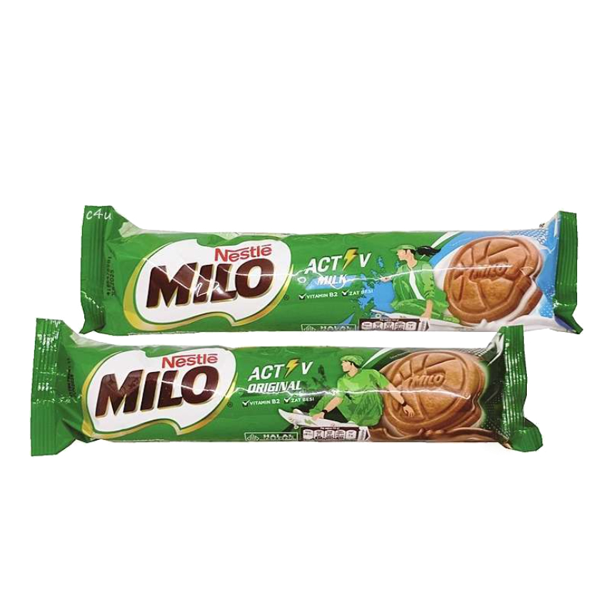 Jual Snack MILO Activ Biscuit Biskuit 104gr - Original / Milk | Shopee ...