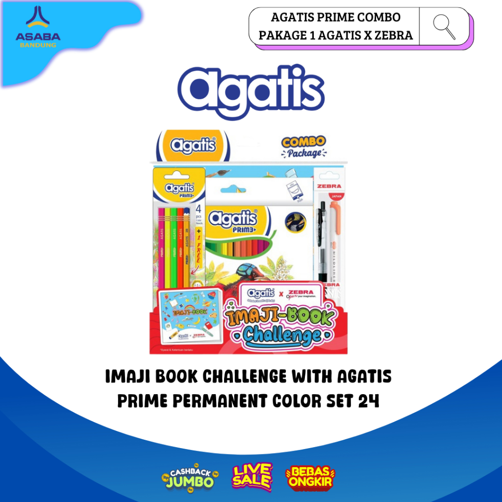 Jual Asaba Bandung - Agatis - Paket Mewarnai dan Menggambar Kombo 2 ...