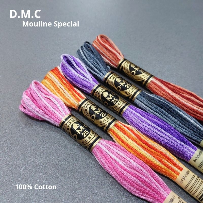 Jual Benang Sulam DMC Mouline Special Sembur / 100% Cotton / Isi 8meter ...