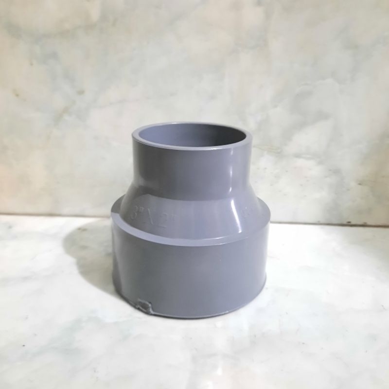Jual Sambungan Pipa Turunan 3" x 2" D merk Power / reducer D 3 x 2 inch D / Turunan Pipa PVC 3 ...