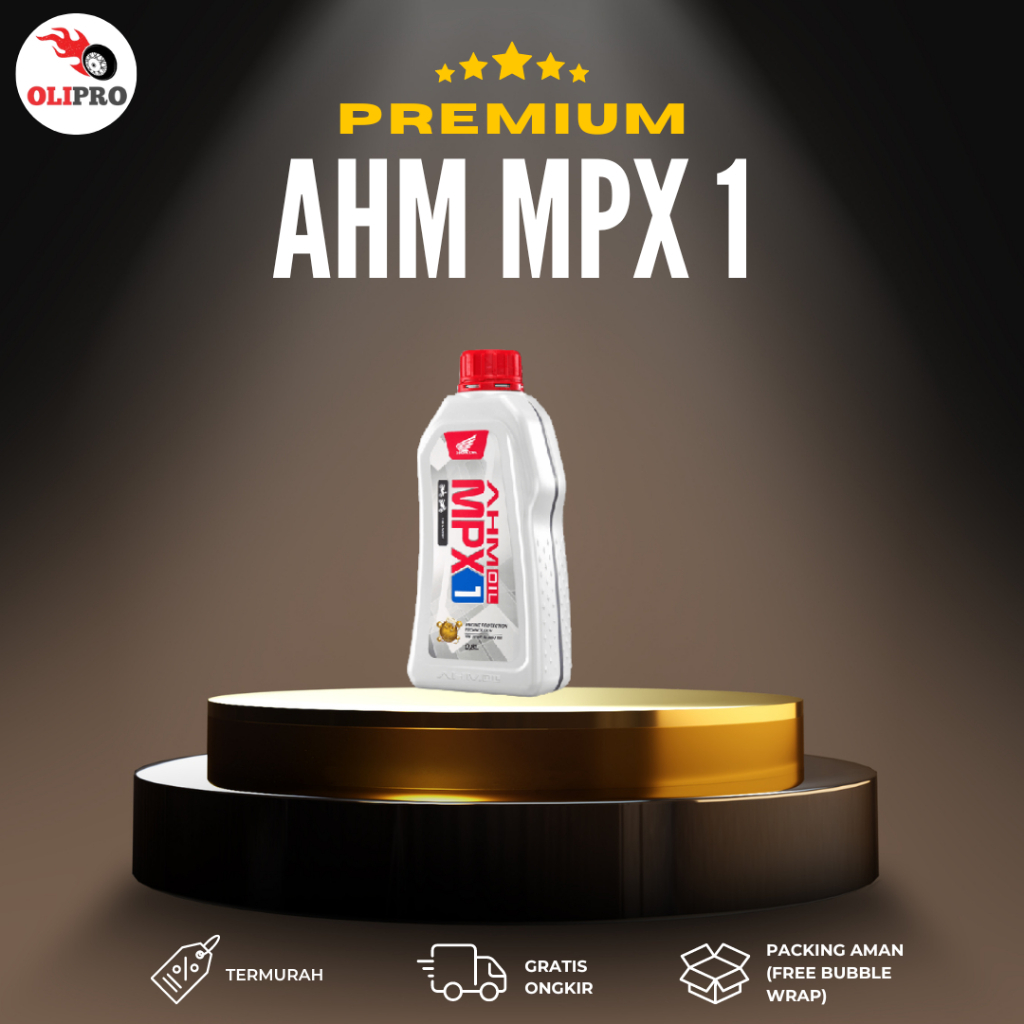 Jual Oli MPX 1 AHM 0.8 L SAE 10W-30 Oli Motor Bebek Honda (800ml) | Shopee Indonesia