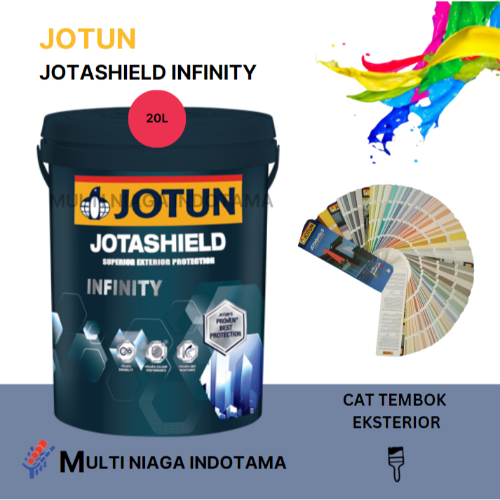 Jual JOTUN JOTASHIELD INFINITY [20L] KHUSUS BRILLIANT WHITE / CAT ...