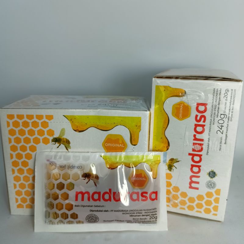 Jual MADURASA SACHET 1 BOX ISI 20gr X 12pcs | Shopee Indonesia