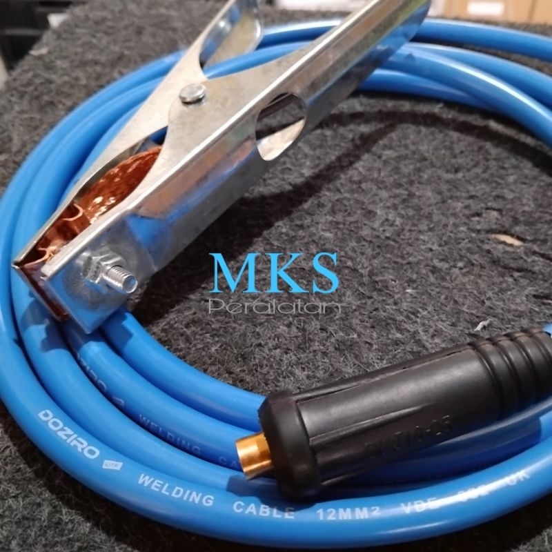 Jual Set Kabel Las Massa DOZIRO 12mm | Kabel Las Doziro 12mm Set Tang ...