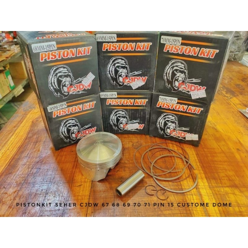 Jual PISTON CJDW PIN 15 CASTING RING RIK HEREX DIAMETER 67/68/69/70/71 CJDW -BOYRENK RACING ...