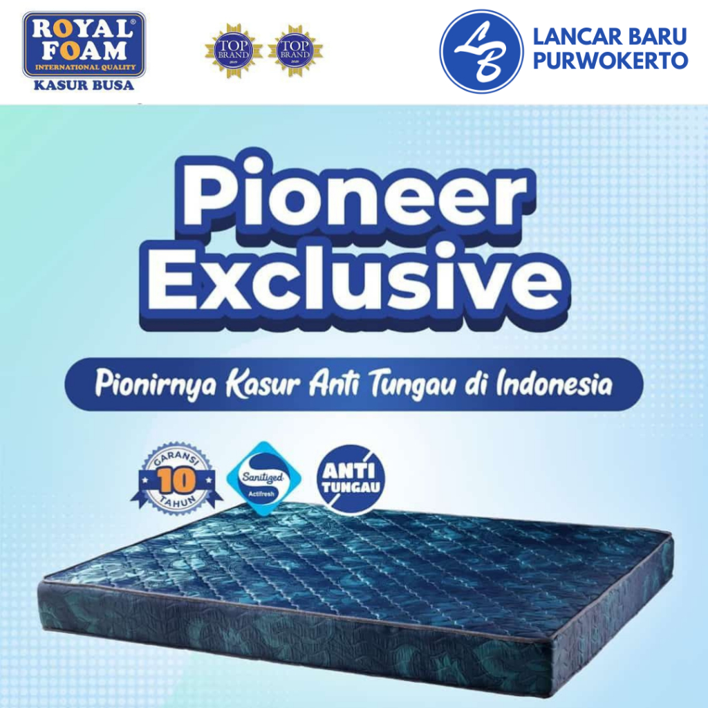 Jual KASUR BUSA ROYAL FOAM PIONEER EXCLUSIVE | Shopee Indonesia