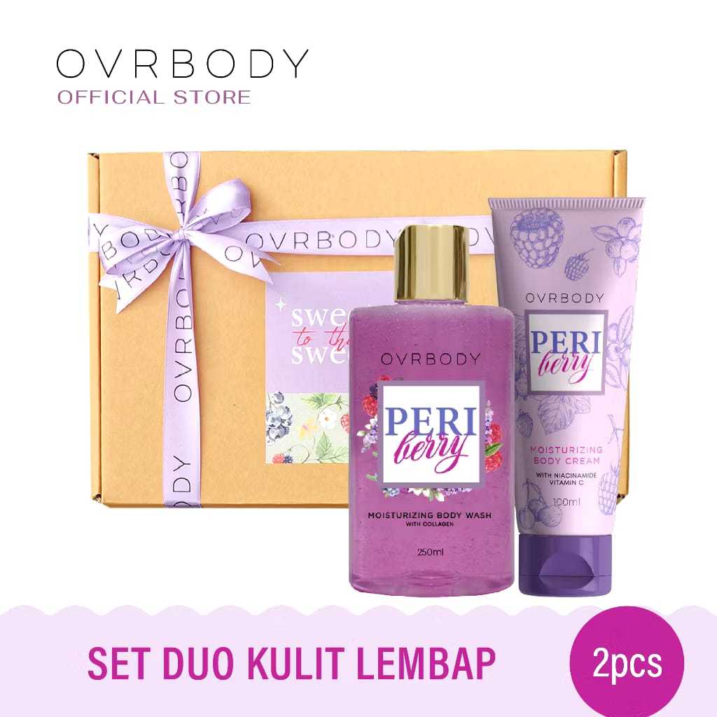 Jual OVRBODY Peri Bery Moisturizing Body Care | Shopee Indonesia