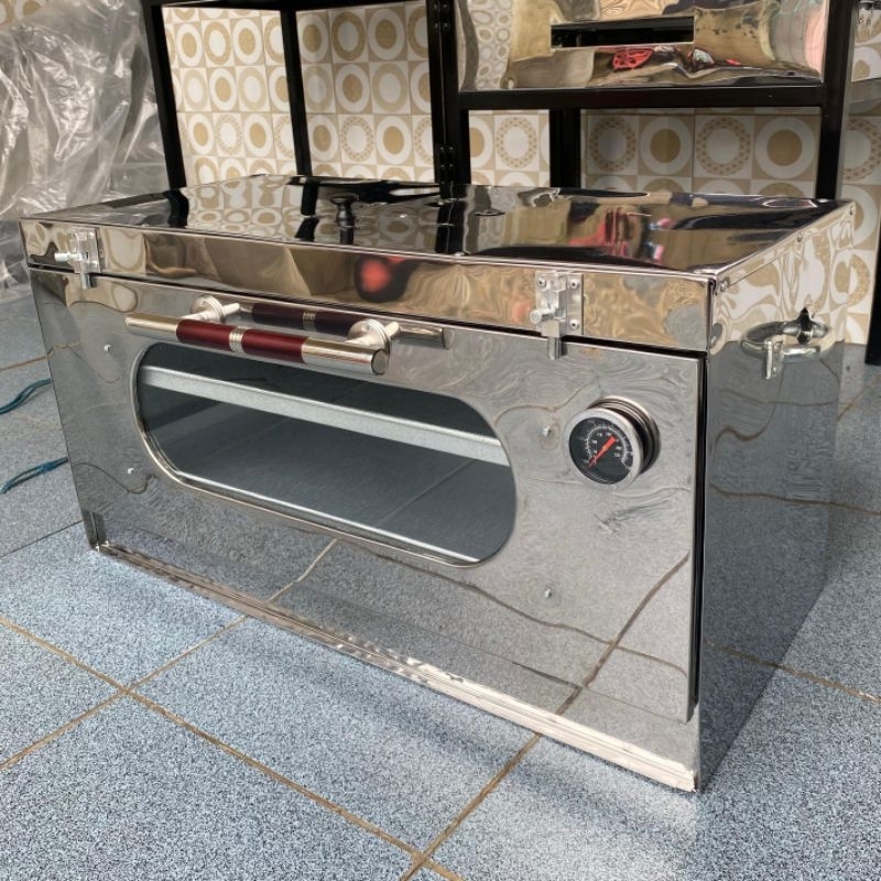 Jual Oven Tangkring Oven Kompor 2 tungku bahan stainless | Shopee Indonesia