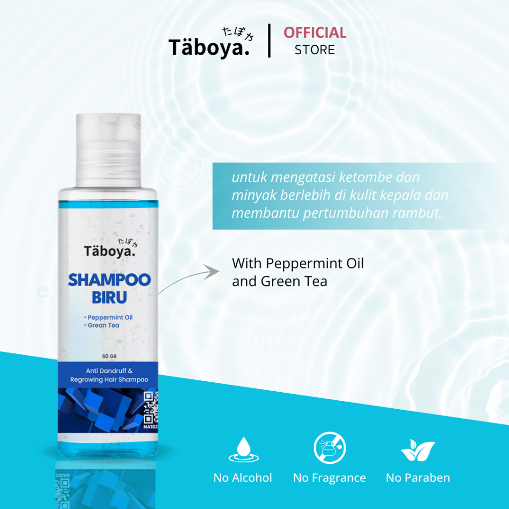 Jual Taboya Shampoo Biru BUY1 | Shopee Indonesia