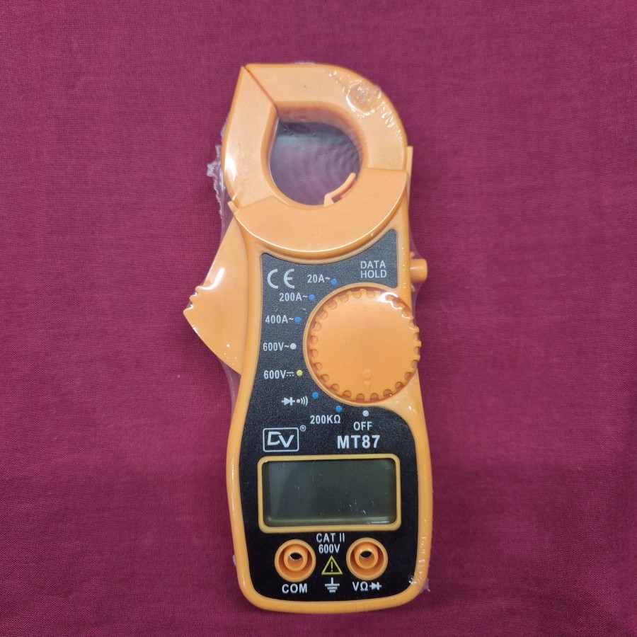 Jual MT87 Tang Digital Clamp Meter Tang Ampere Arus Volt Kabel Tester ...