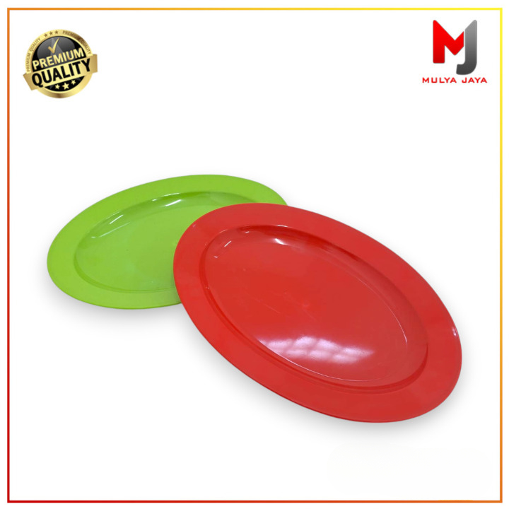 Jual Mulya Jaya Piring Ikan Oval Besar 14 Plastik Ecer 1Pcs | Shopee ...