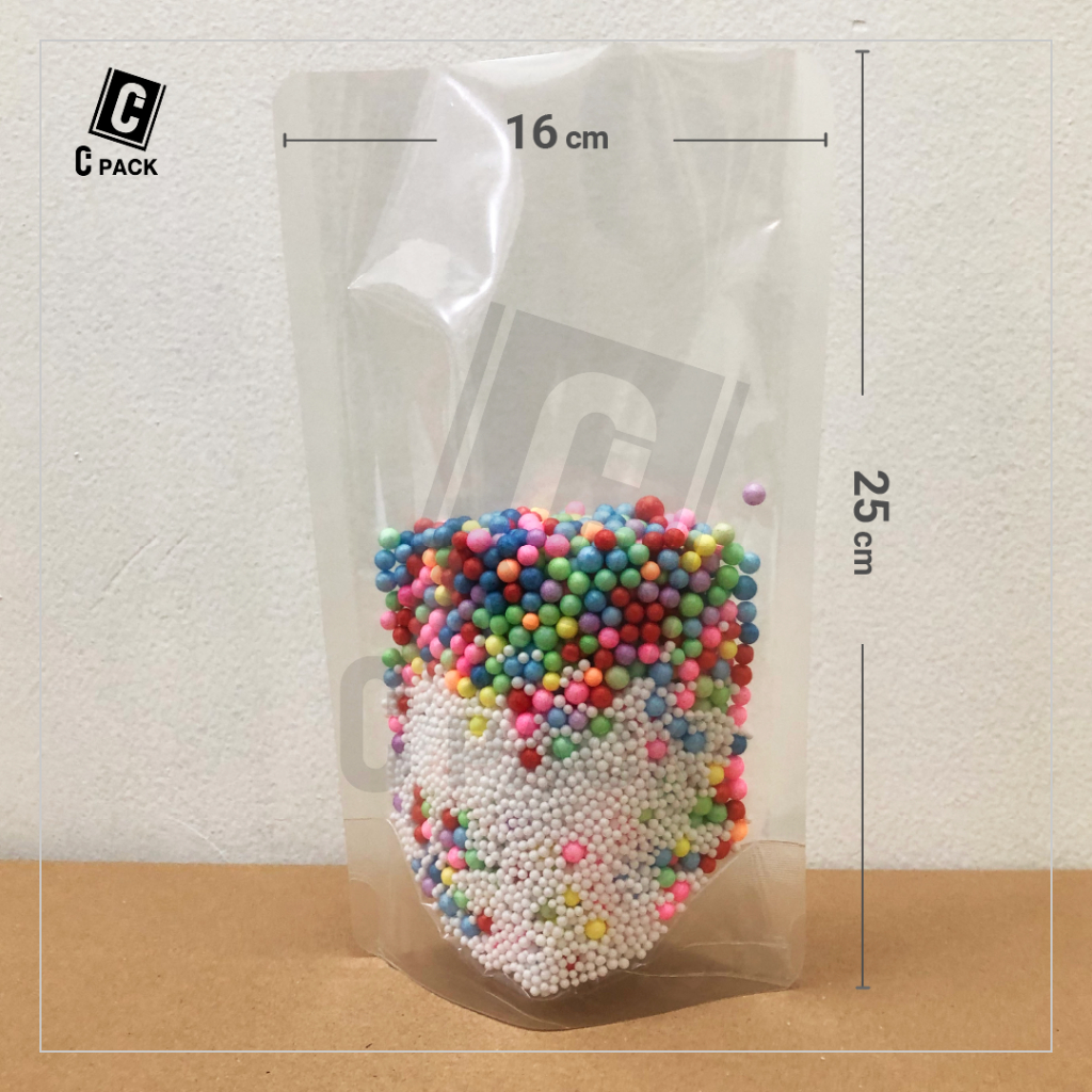 Jual Standing Pouch Nylon 100 Glossy - 16 x 25 cm - Non Zipper | Shopee ...