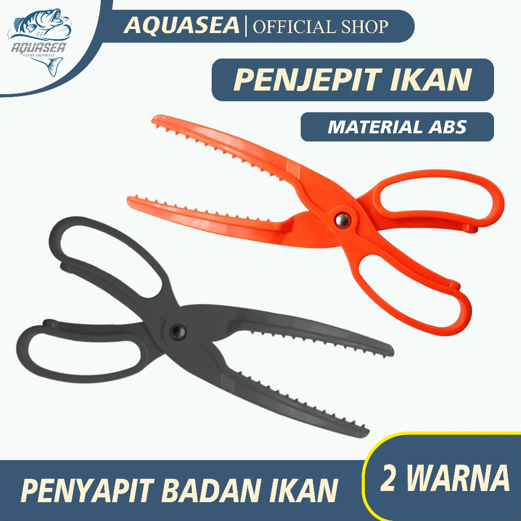 Jual AQUASEA - Lipgrip Tang Plastik Penjepit ikan Lip Grip ikan kecil ...