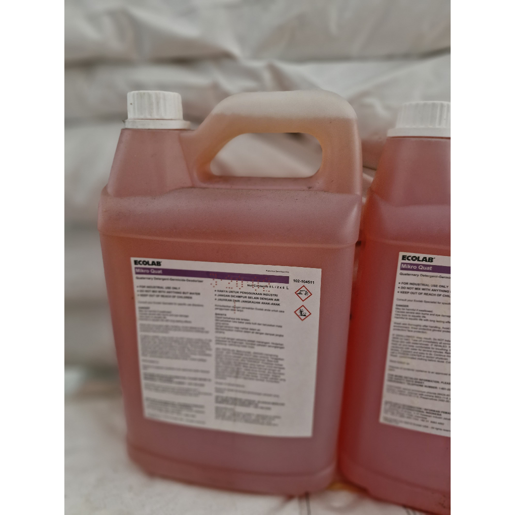Jual Ecolab Mikro Quat - Sanitizer Desinfektan | Shopee Indonesia