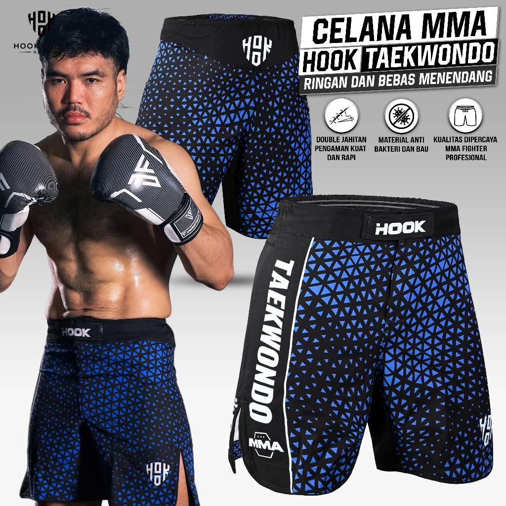 Jual CELANA MMA, CELANA MUAY THAI, MMA SHORTS HOOK FIGHT GEAR, FIGHT ...