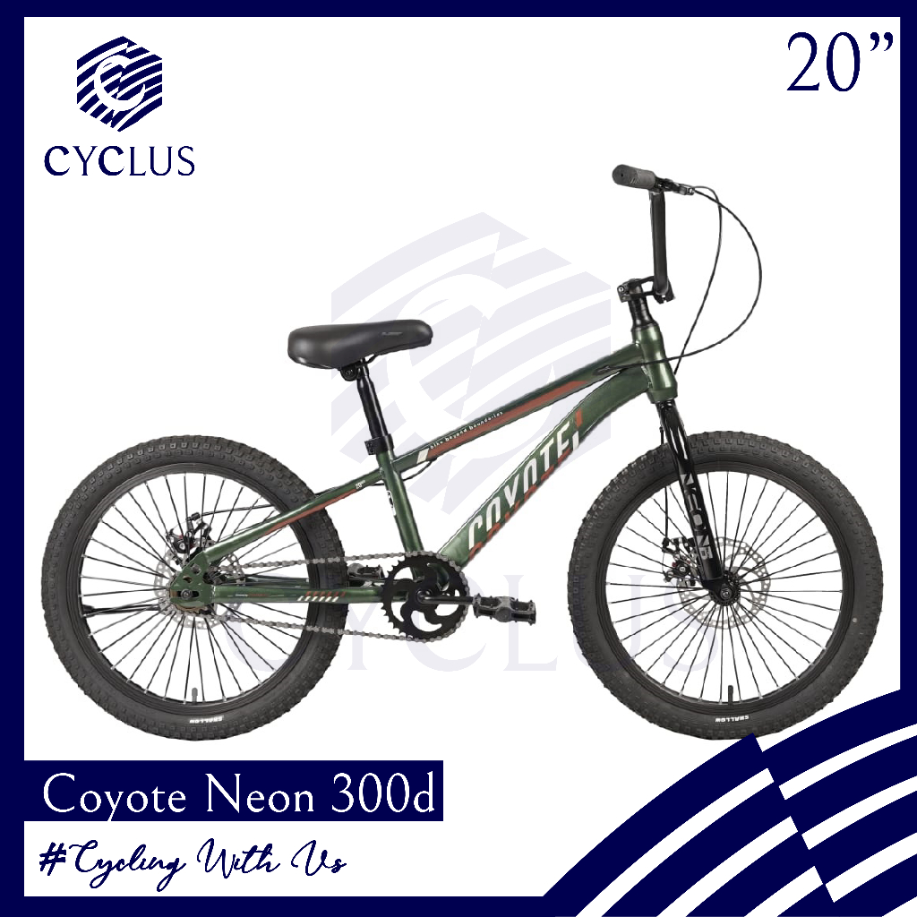 Jual Sepeda BMX Element Coyote Neon 300 D Rem Disc Brake 20 Inch ...