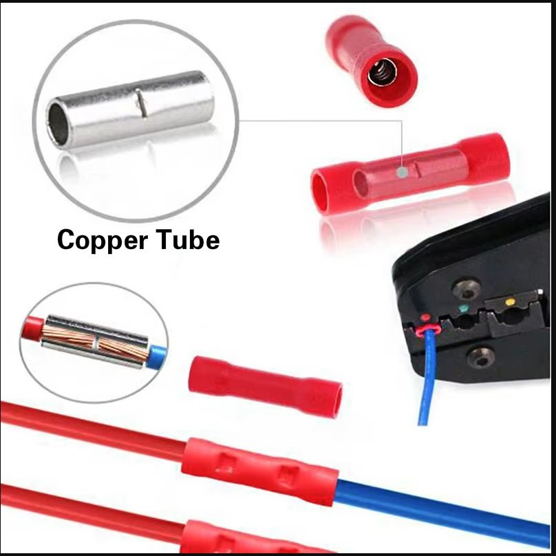 Jual Terminal Kabel Insulated cable Merah Konektor Sambungan Kabel Tang ...