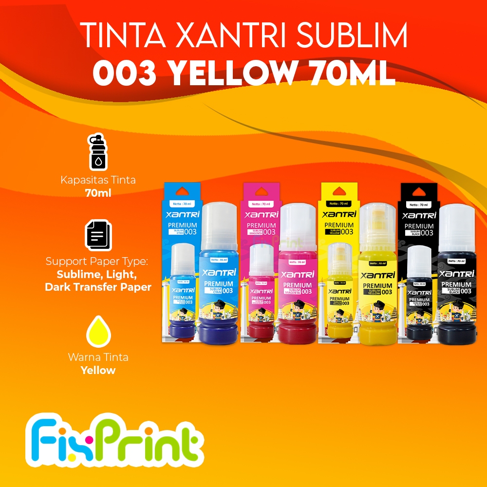 Jual Tinta Printer Sublim 664 003 Sublime Ink Sublimasi Sablon Support ...