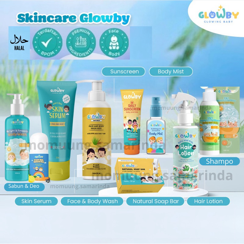 Jual GLOWBY Skin Serum Pencerahan Baby dan Anak | Glowby Sunscreen ...